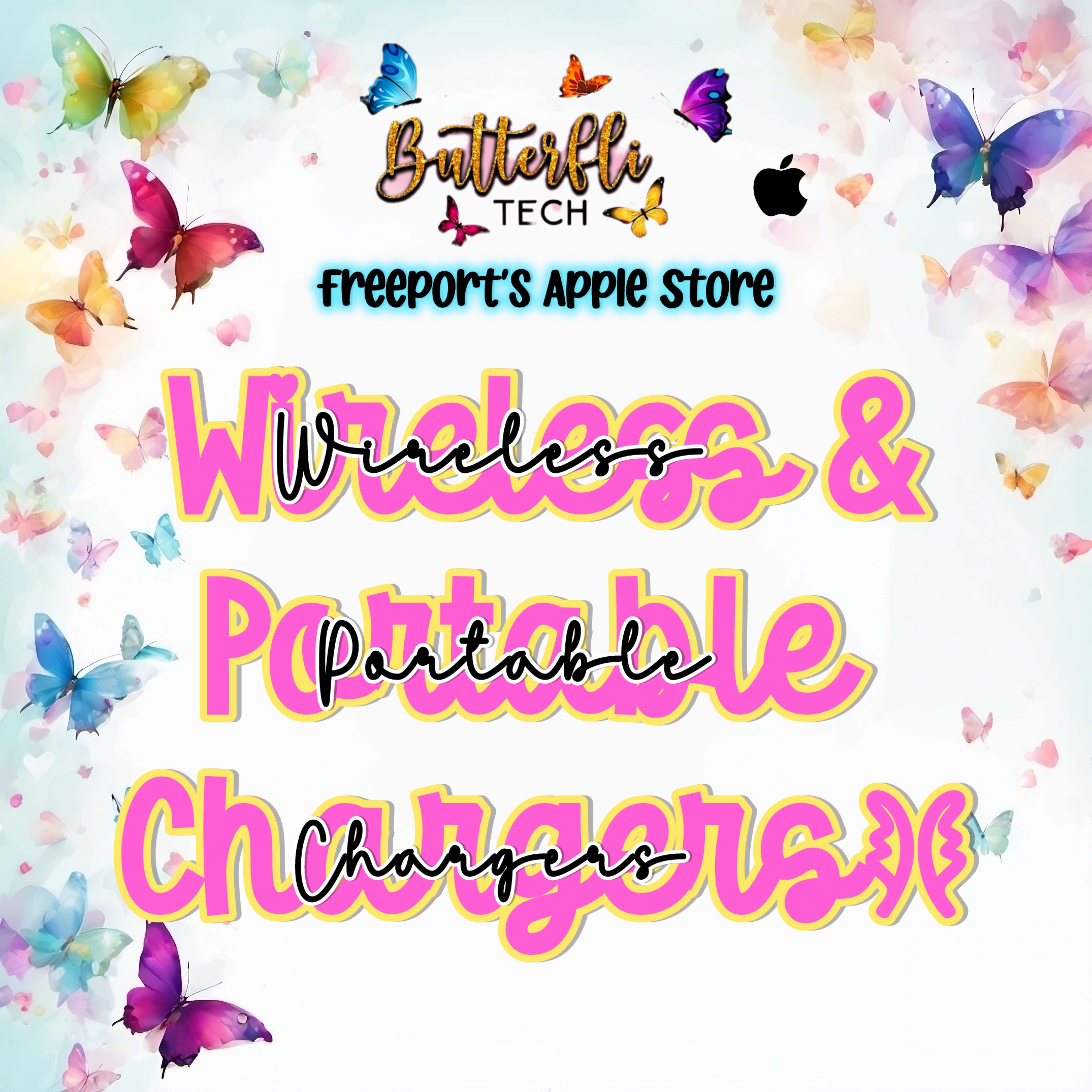 Wireless & Portable Chargers 𐦍 – Butterfli~Technologies 𐦍